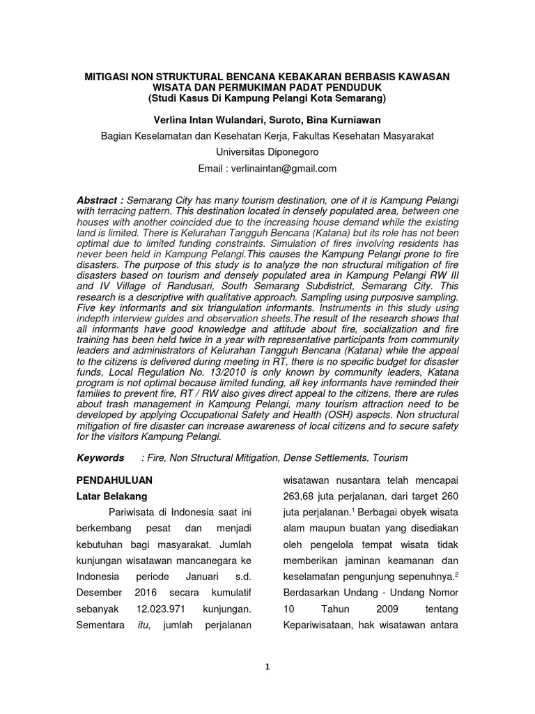 Artikel Ilmiah - Verlina Intan Wulandari | PDF | Evaluation Methods | Research Methods