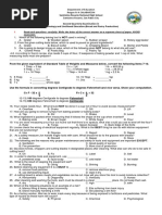 Bread and Pastry Test Questions | PDF | Mixer (Cooking) | Cakes