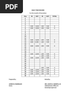 DTR Calculator | PDF