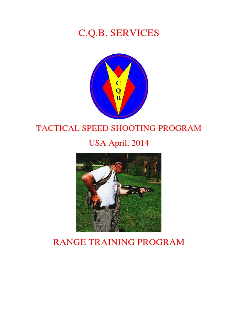 Tactical Speed Shooting | PDF | Trigger (Firearms) | Projectile Weapons