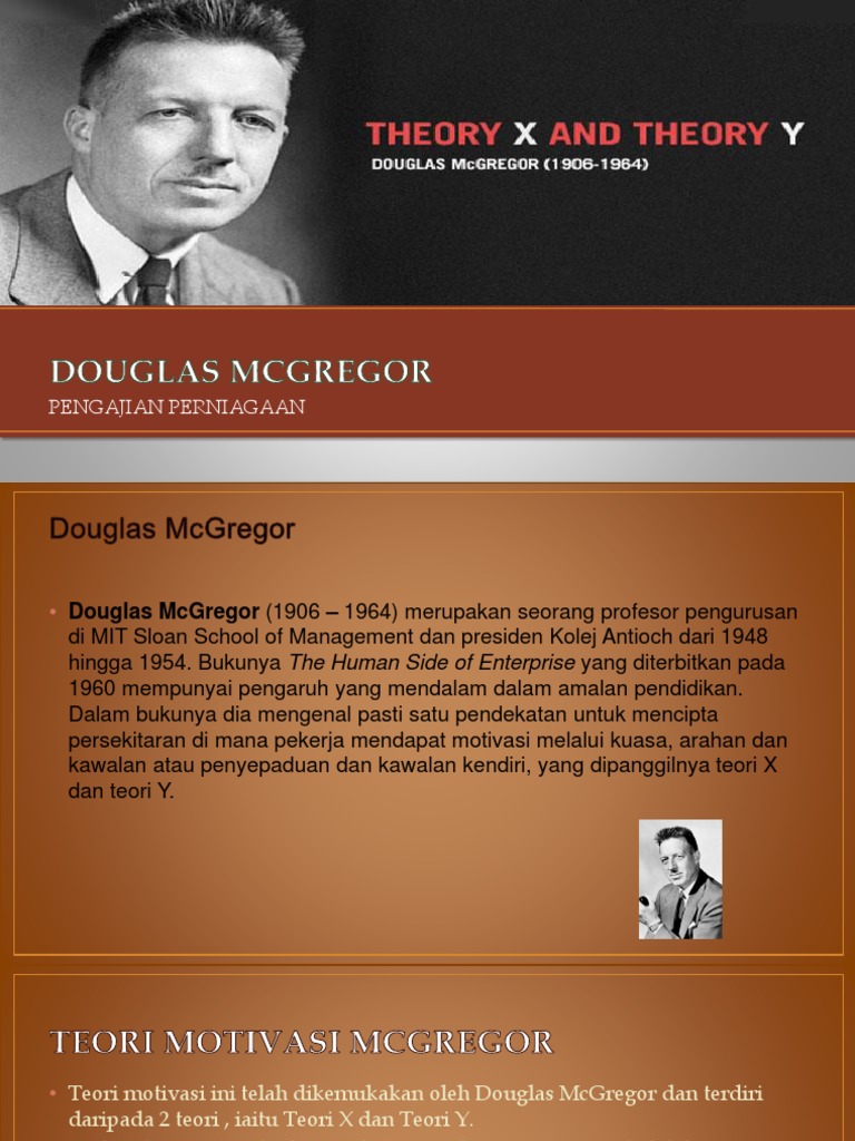Douglas Mcgregor | PDF