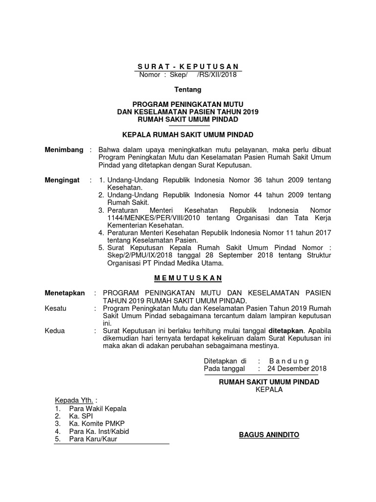 Program PMKP 2019 | PDF