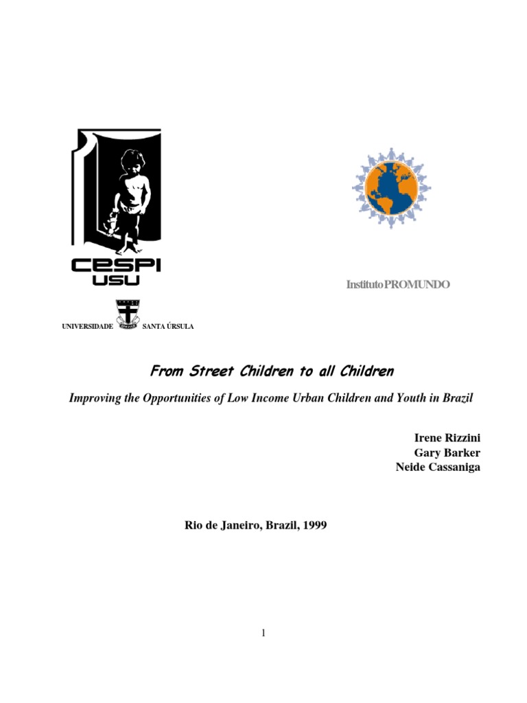Street Children | PDF | Developmental Psychology | Poverty