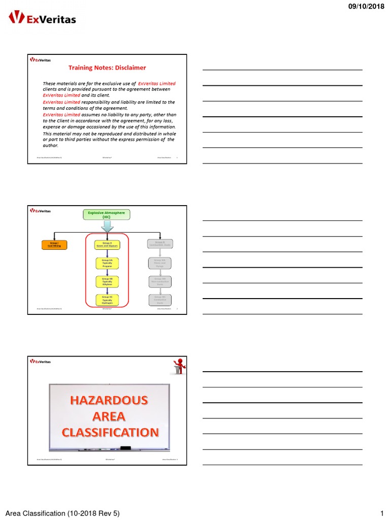 Section 2 Area Classification 10-2018 Rev 5 | PDF | Ventilation ...
