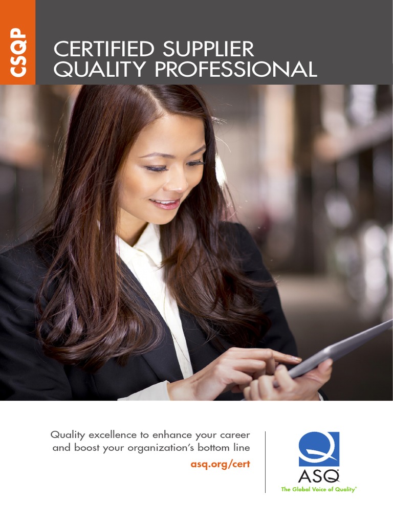 Boost Your Career and Bottom Line with CSQP Certification | PDF | Risk ...