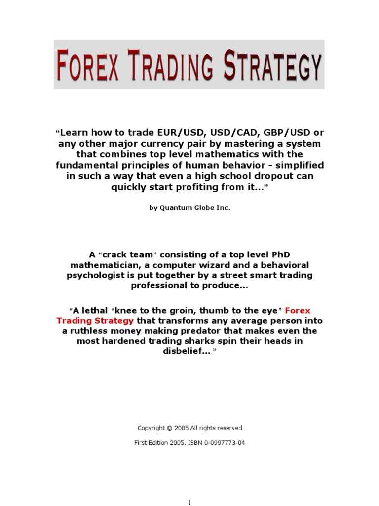 Forex Trading Strategy | PDF