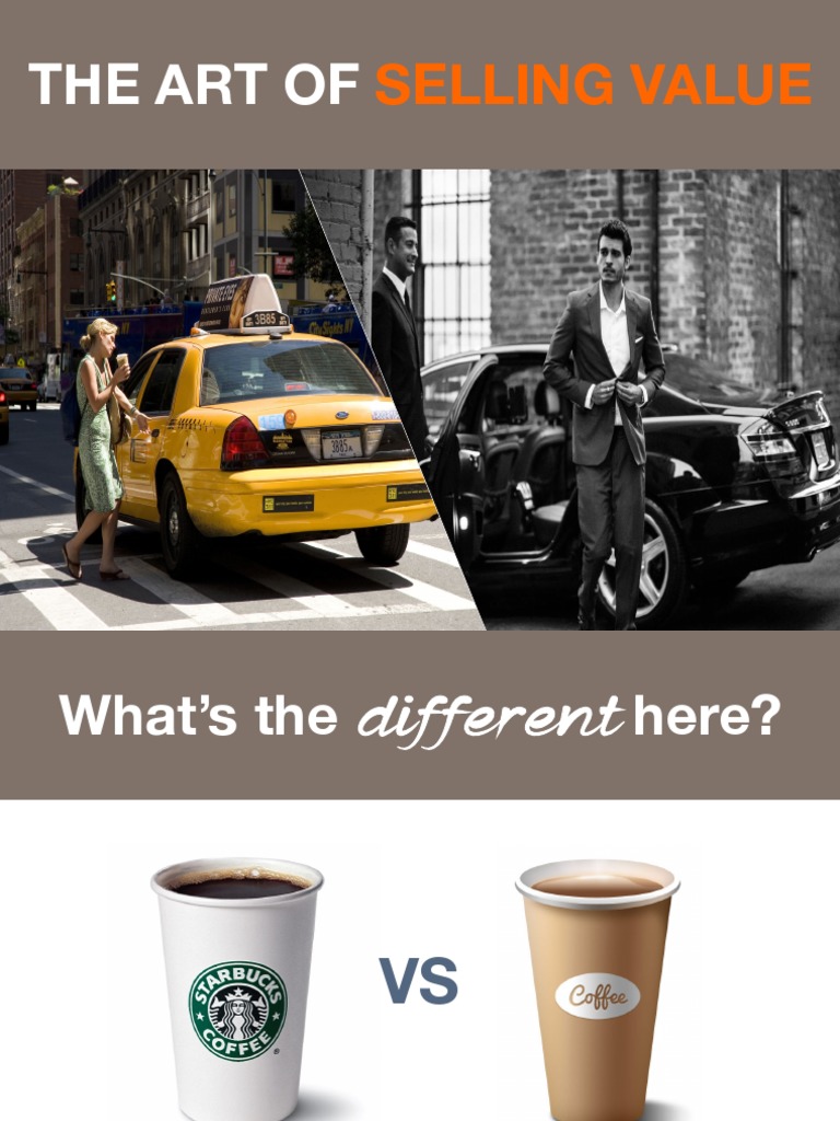 The Art of Selling Value | PDF | Sales | Brand