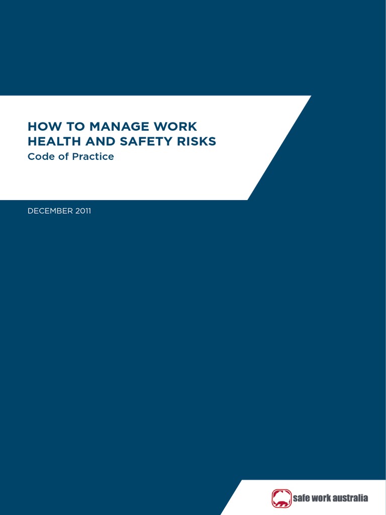 How To Manage Whs Risks | PDF | Occupational Safety And Health | Risk ...