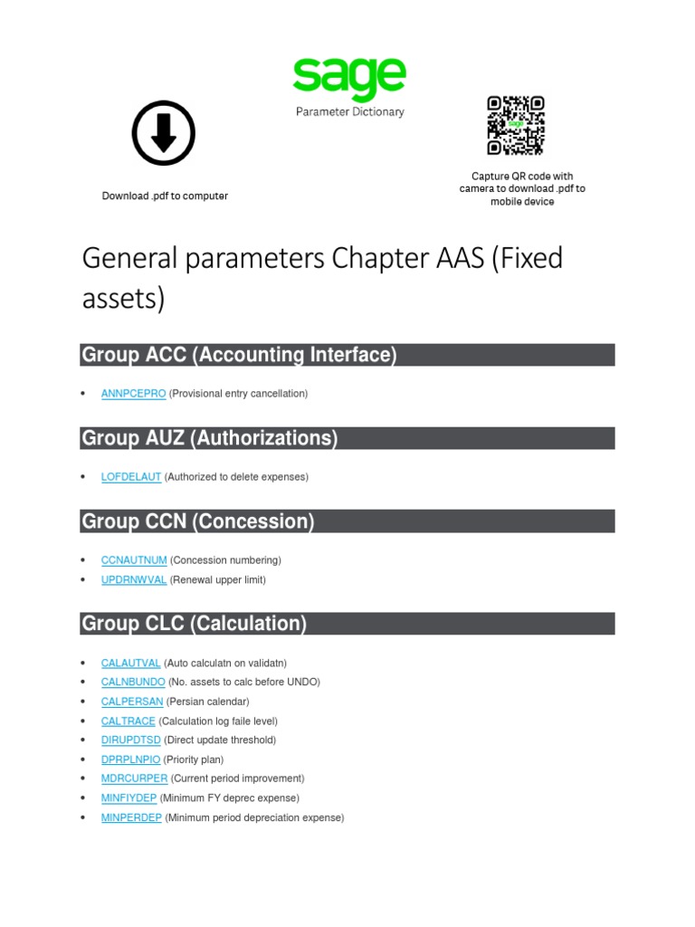 Sage Parameters 2019 PDF | PDF | Value Added Tax | Invoice