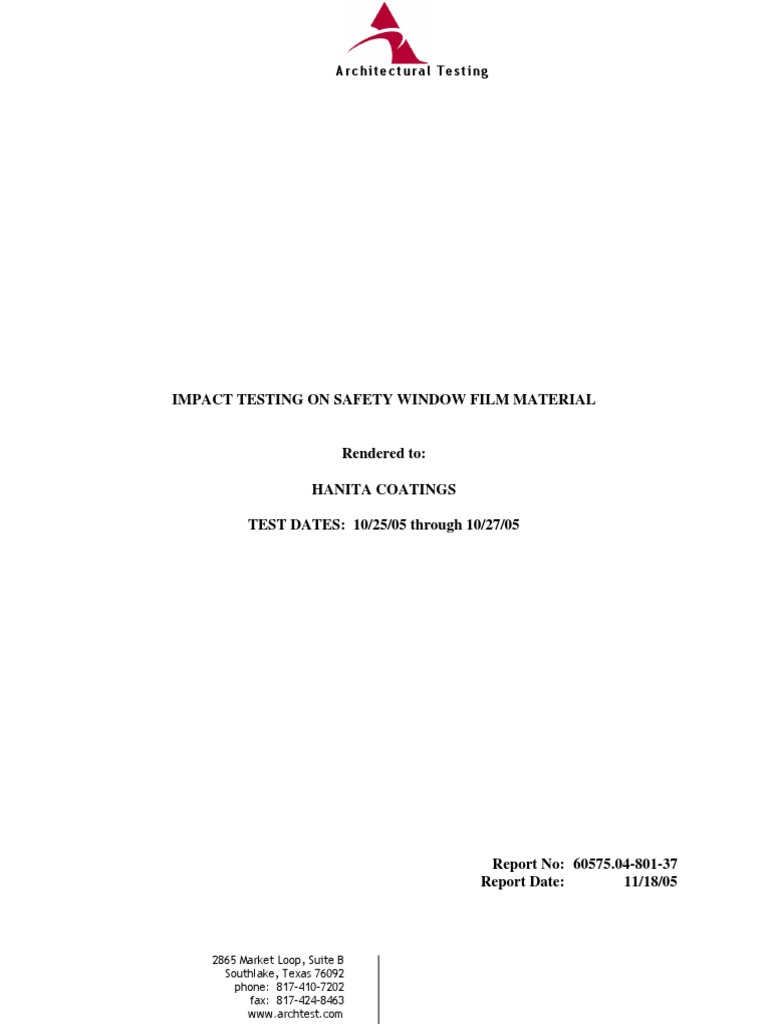 Ansi Z97.1-1984 4, 7, 8 | PDF | Materials | Building Engineering