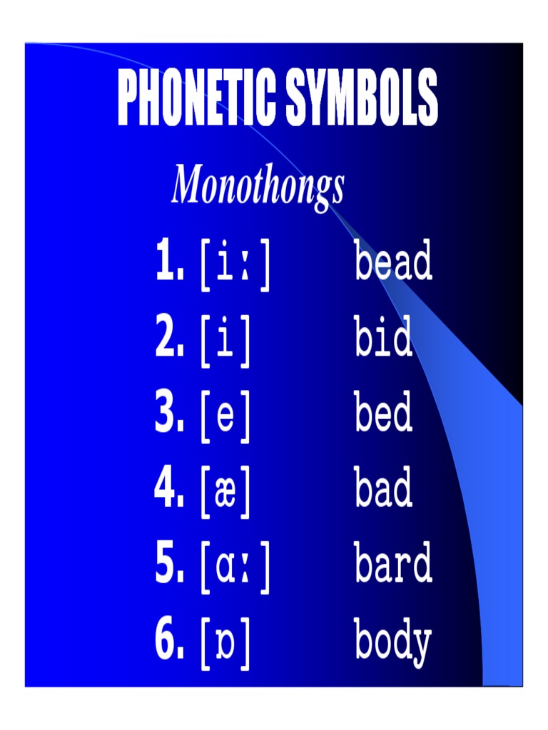 PH Symbols | PDF | Speech | Mouth