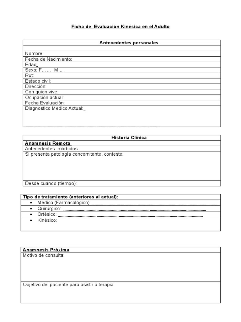 Evaluacion - Kinesica Klgo Angel Gatica | PDF | Mano | Codo