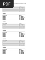 Tabla de Puntaje Generala Con Notas de Puntaje | PDF | Juego de azar ...