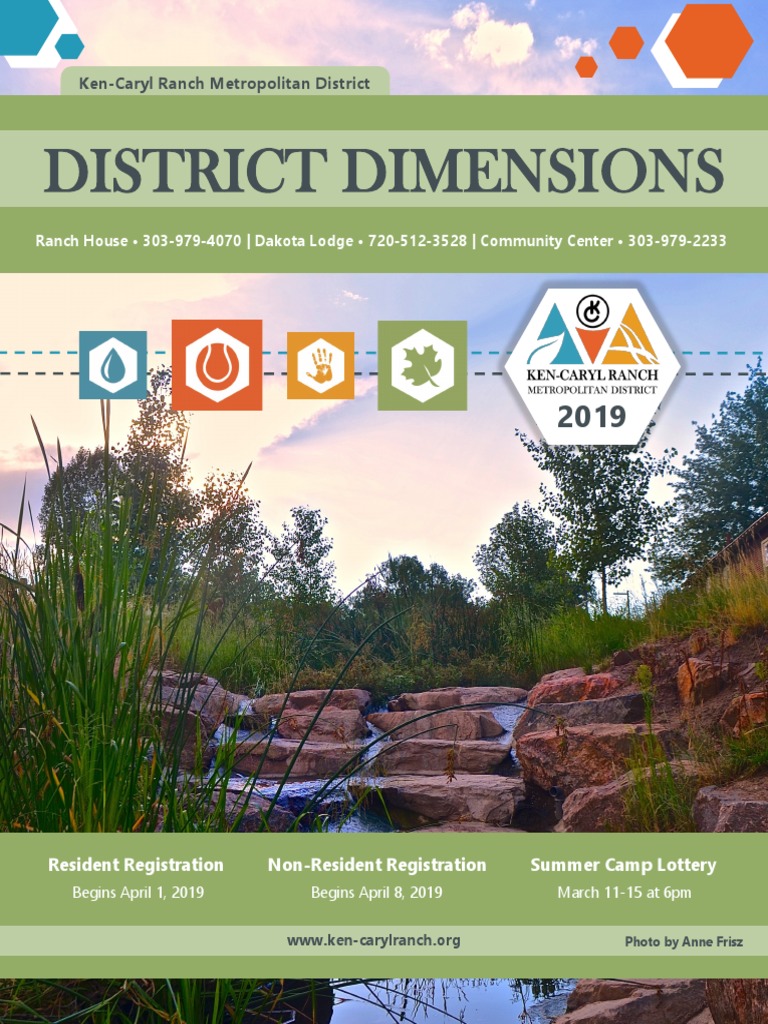 District Dimensions: Ken-Caryl Ranch Metropolitan District | PDF ...