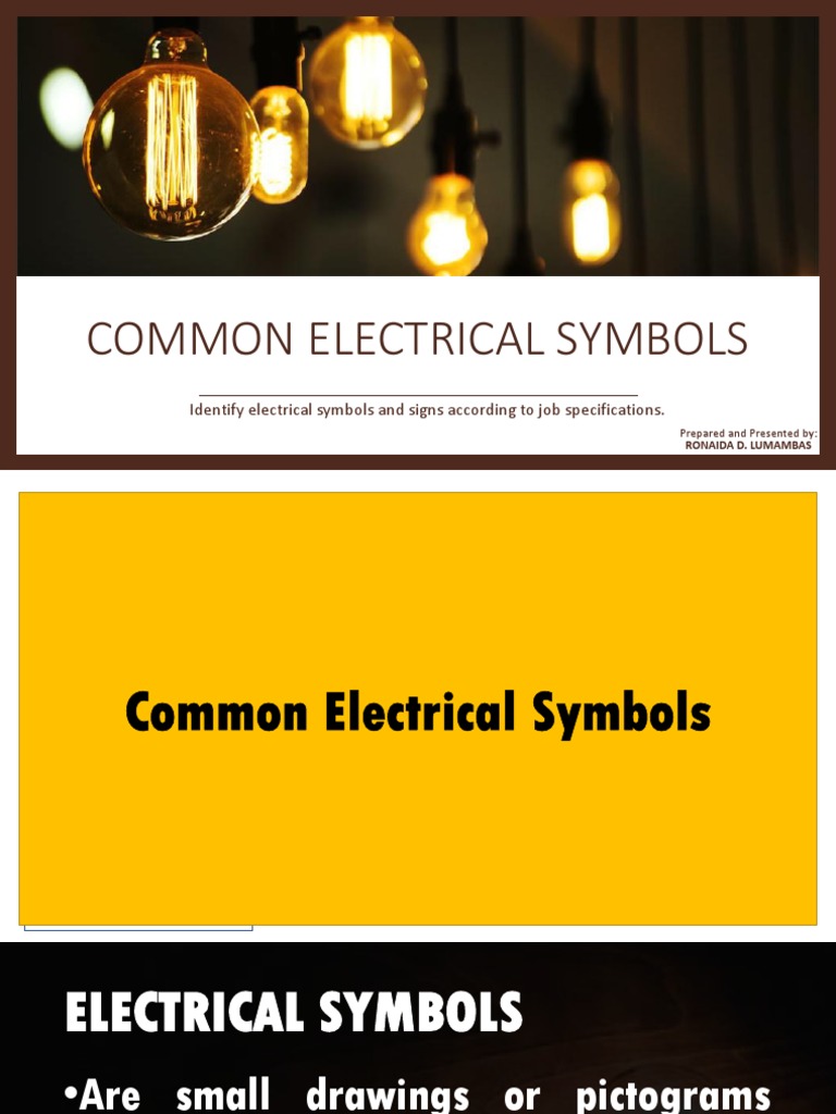 Electrical Symbols | PDF