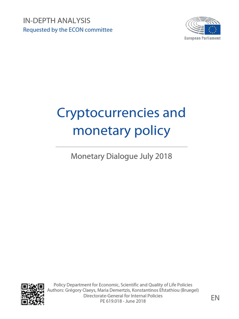 Cryptocurrencies and Monetary Policy | PDF | Cryptocurrency | Money