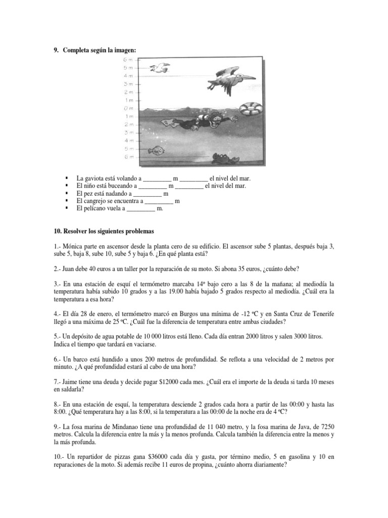Completa Según La Imagen | PDF