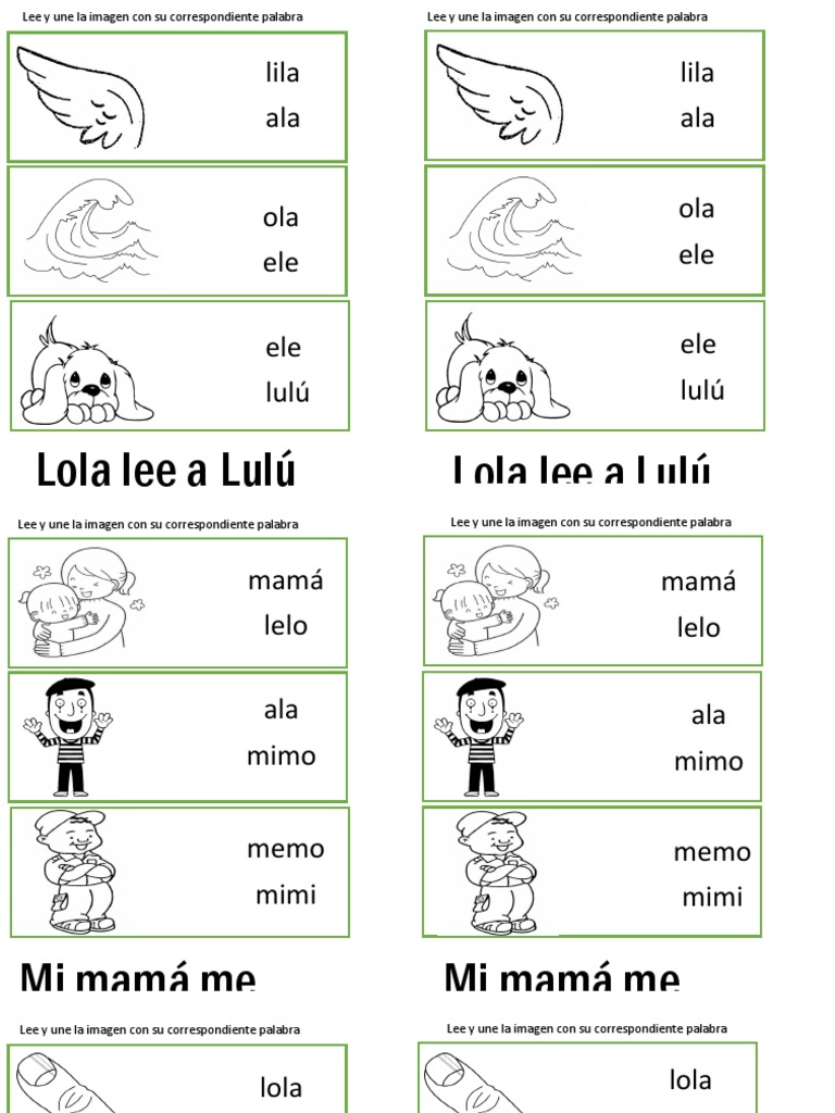 Actividades de consonantes para niños | PDF