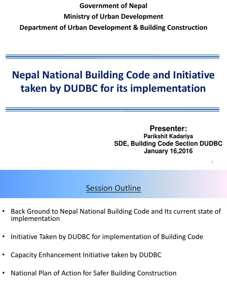 Nepal National Building Code Overview | PDF | Building Code | Business