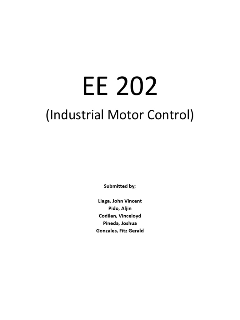 Industrial Motor Control | PDF