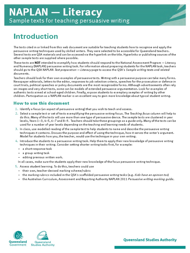 Naplan Persuasive Sample PDF | PDF | Butterfly | Pupa