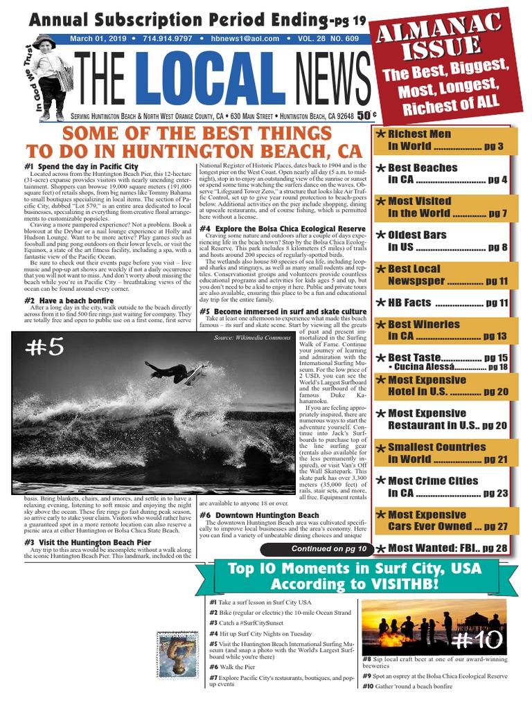 The Local News, March 01, 2019 | PDF | Business