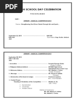 Sample Fiesta Program | PDF