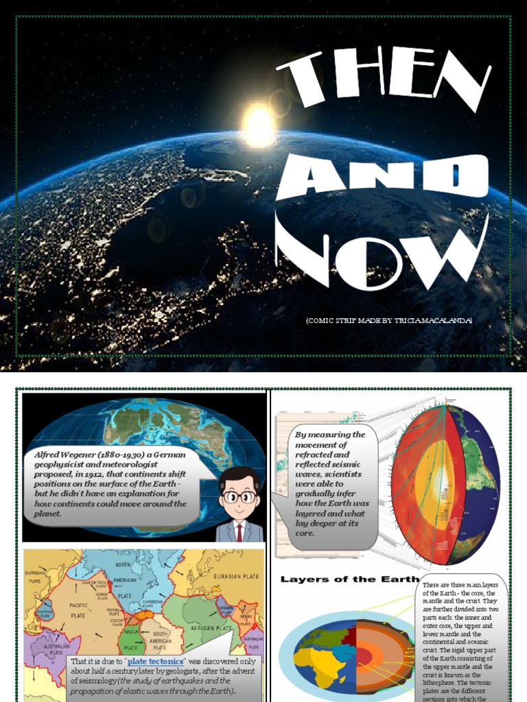 Comic Strip on Plate Tectonics | PDF | Plate Tectonics | Structure Of ...