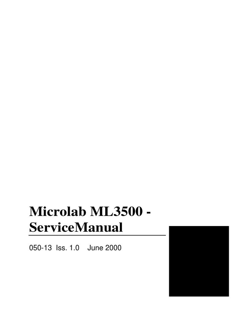 Microlab ML3500 Service Manual Guide | PDF | Random Access Memory ...