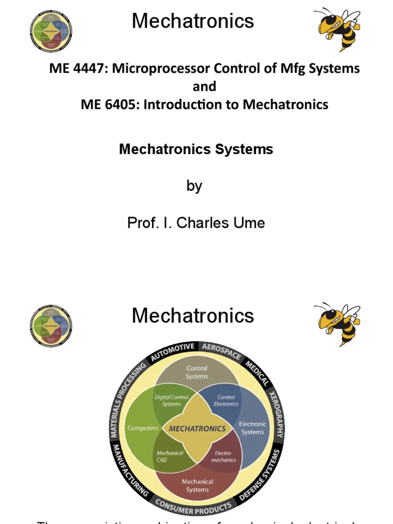 Mechatronics Systems | PDF | Mechatronics | Artificial Cardiac Pacemaker