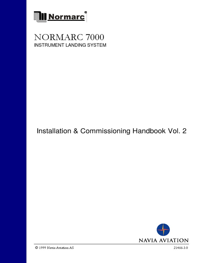 Normarc 7000 ILS Installation and Commissioning Handbook Vol2 91128 PDF ...
