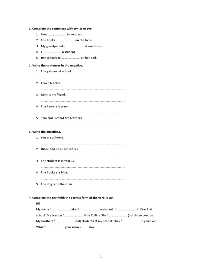 2.repaso Tiempos Verbales para 1 Eso, 4º Diver - Pcpi | PDF | Syntax ...