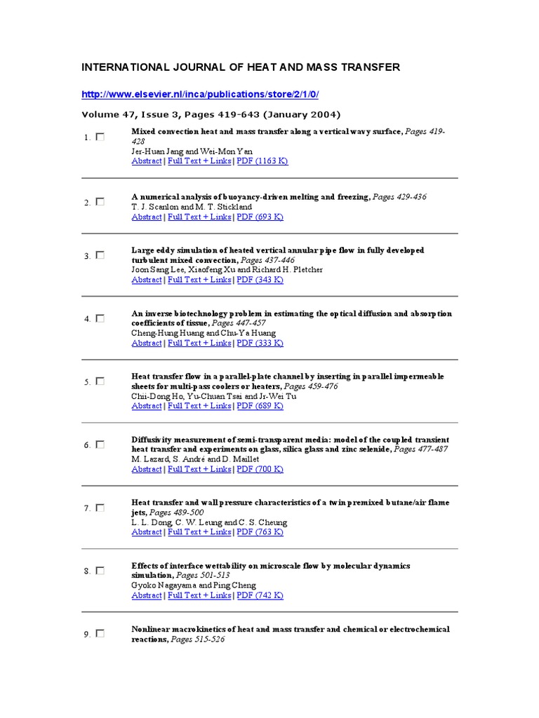 Heat and Mass Transfer PDF | PDF | Heat Transfer | Convection