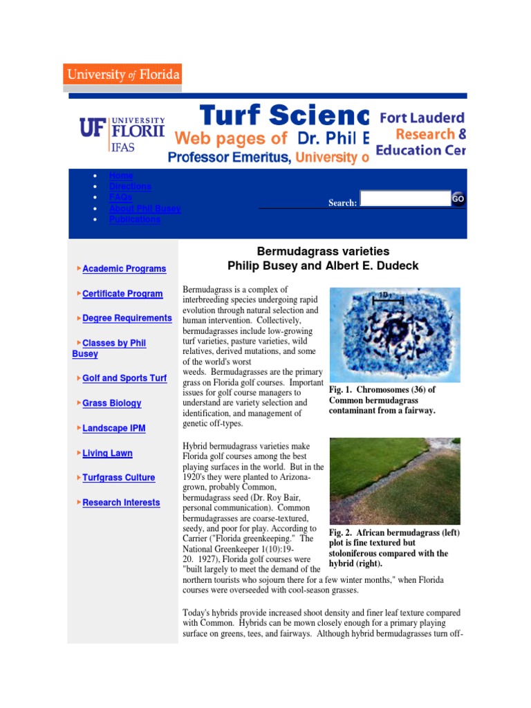 Turf Science | PDF | Golf Course | Hybrid (Biology)