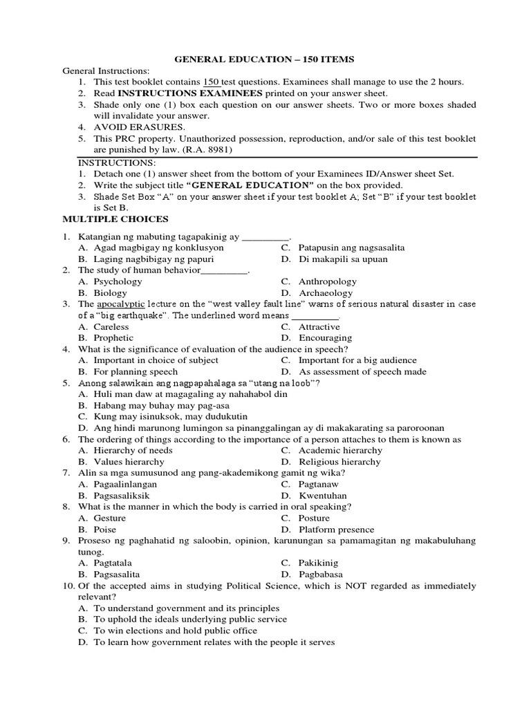 Gened Let Reviewer | PDF | Auxin | Carbon