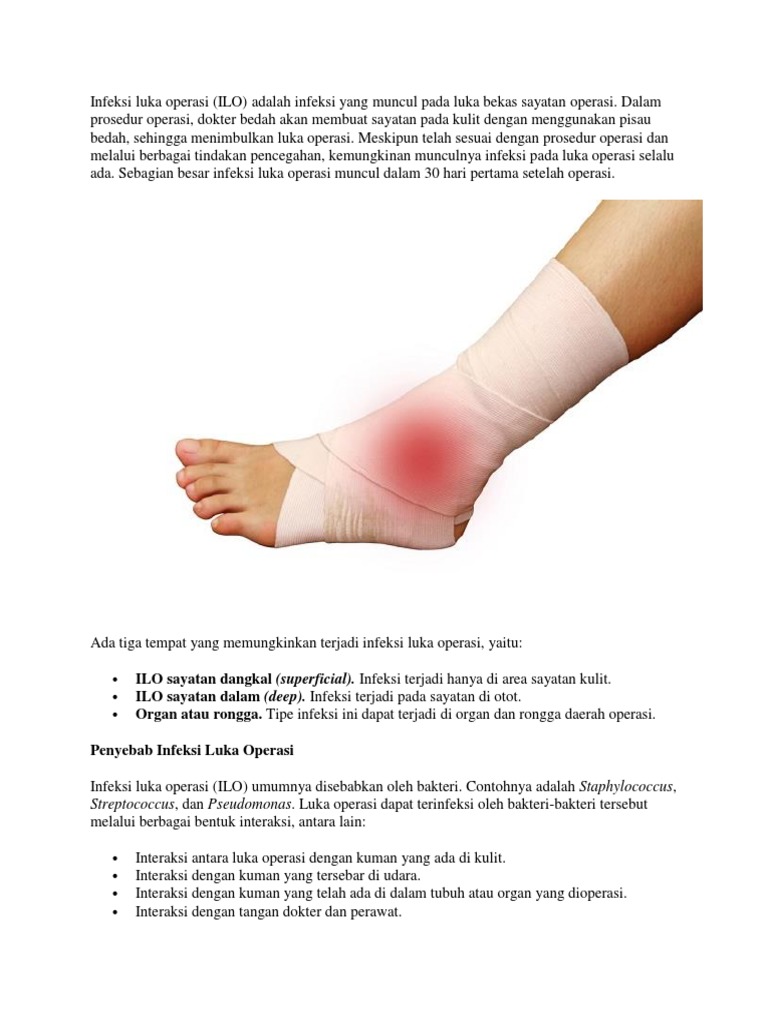 Infeksi Luka Operasi | PDF