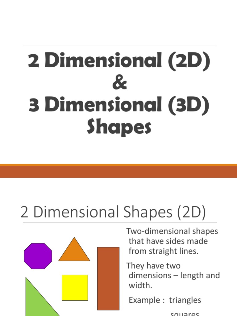 2D and 3D Shapes | PDF | Shape | Vertex (Geometry)