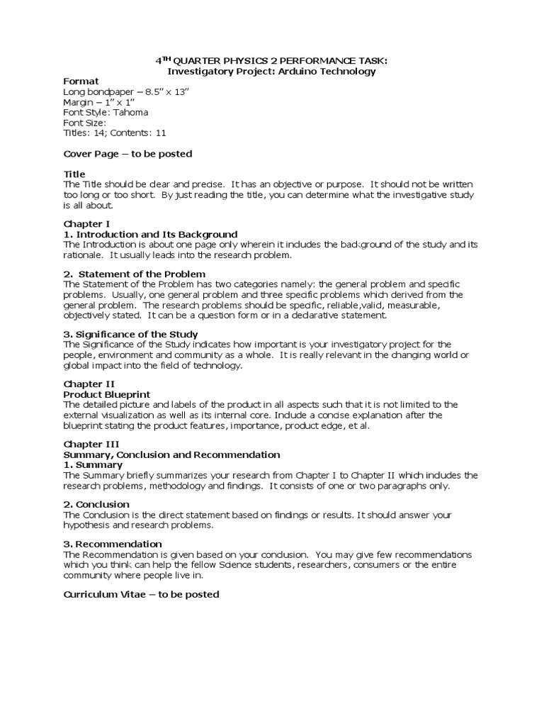 4th Quarter Physics 2 Performance Task | PDF | Epistemology | Science
