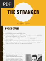 Albert Camus' The Stranger | PDF | Mystery, Thriller & Crime Fiction | Poetry