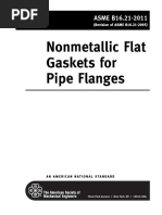 ASME B 16.21 Non Metallic Gaskets For Flanges | PDF | Pipe (Fluid ...