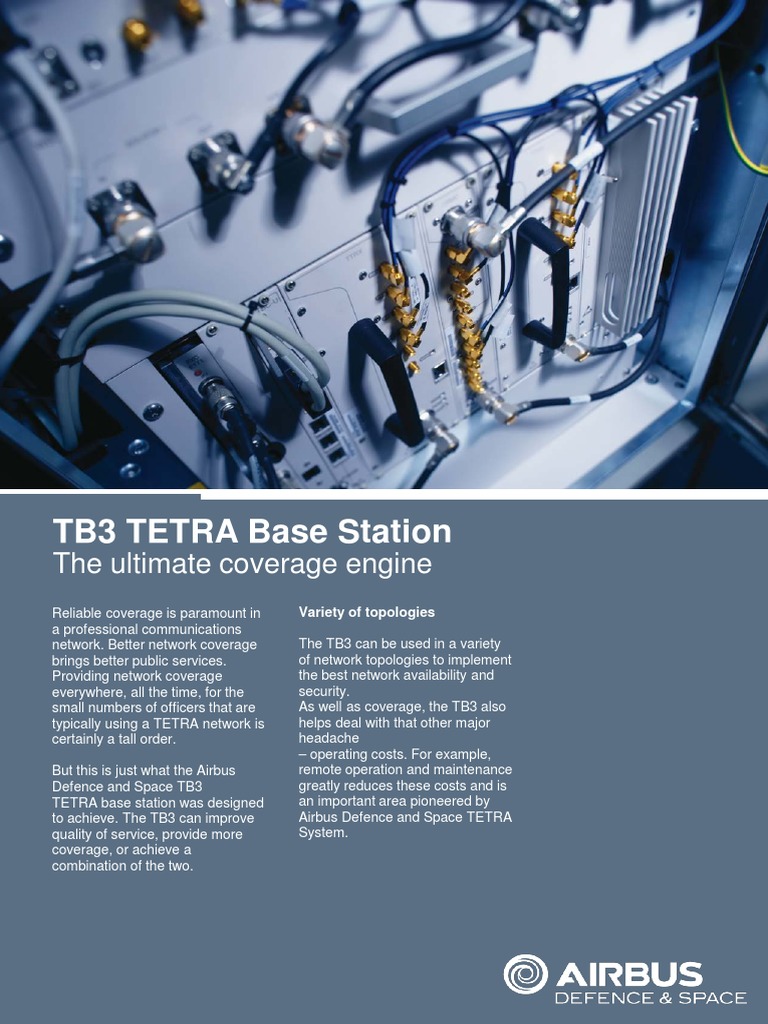 Tetra TB3 | PDF | Base Station | Computer Network