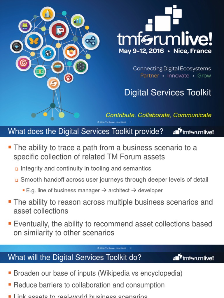 Digital Services Toolkit: Contribute, Collaborate, Communicate | PDF ...