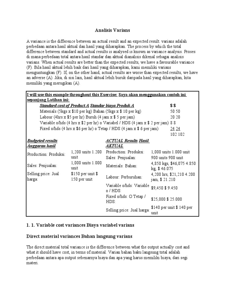 Analisis Varians | PDF
