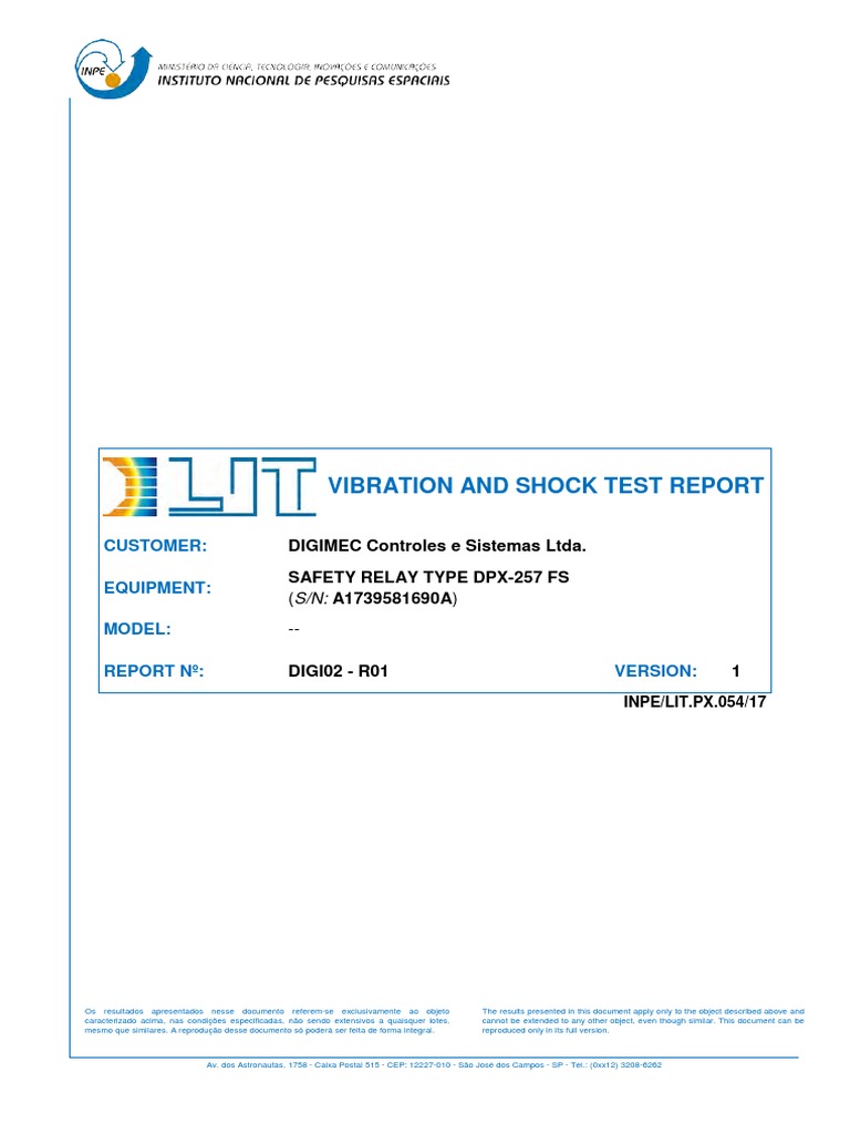 Safety Relay Dpx-257 Fs - Vibr & Sho-Tr - Digi02-R01 - v1 | PDF ...