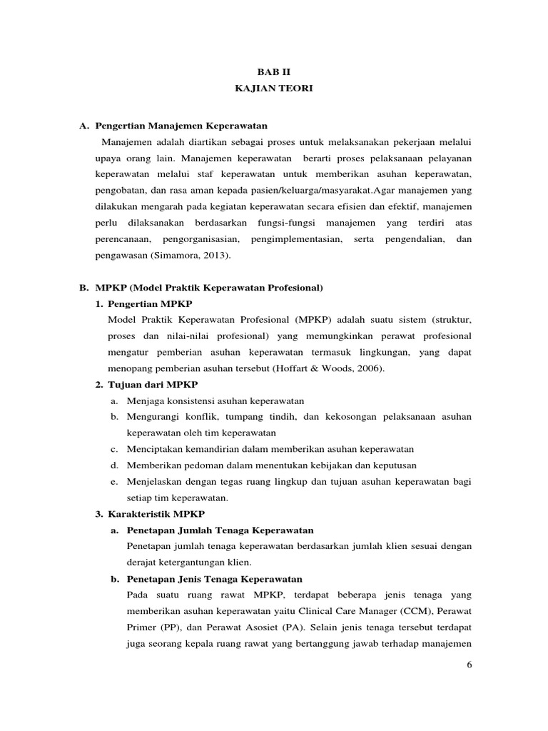 Bab Ii Kajian Teori-1 | PDF | Kesehatan Holistik
