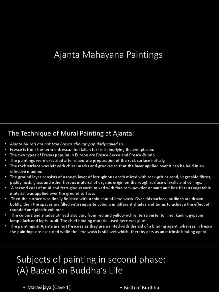 Ajanta Murals | PDF | Paintings