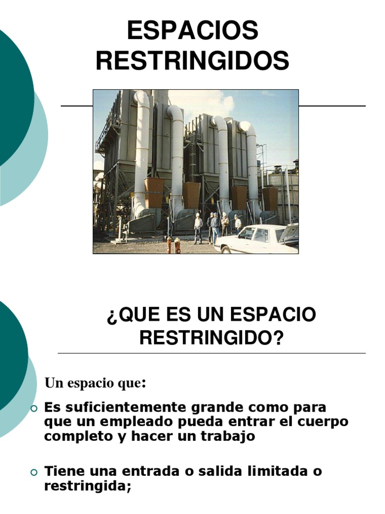 Espacios Restringidos | PDF | Oxígeno | Atmósfera