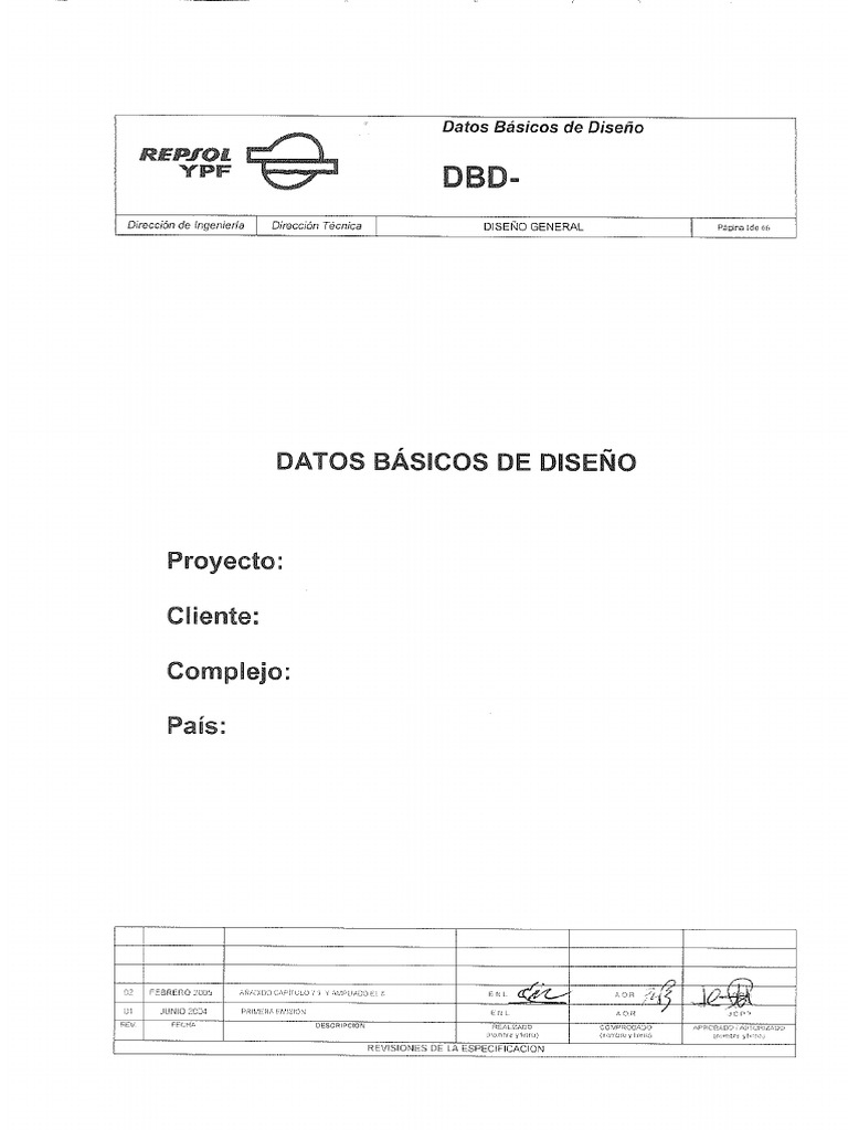 Datos - Basicos - de - Diseno DBD PDF | PDF | Bomba | Diseño
