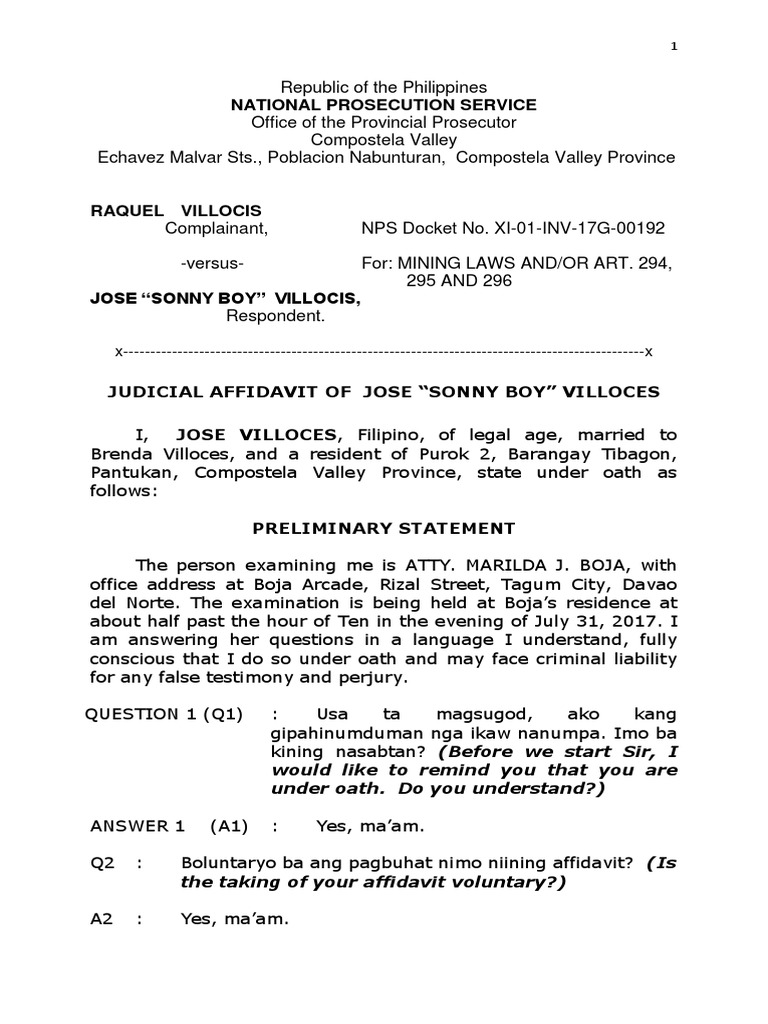 Ja Sonny Boy Criminal | PDF | Practice Of Law | Legal Communication