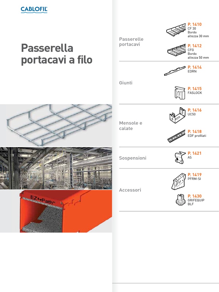 Cablofil - Catalogo | PDF